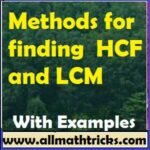 Typical problems on HCF and LCM | GCD and LCM Problems & Solutions